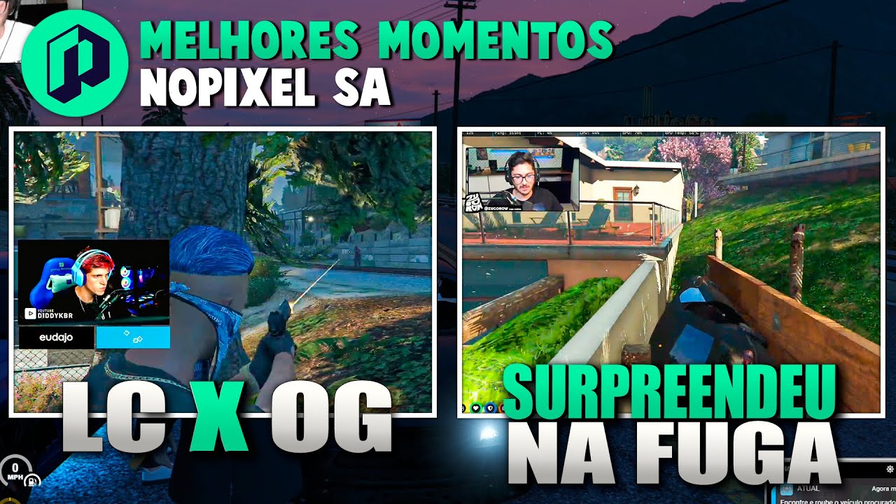 FIM DA GUERRA OG X LC + FLORIS SURPREENDEU TODOS NA FUGA - MELHORES ...