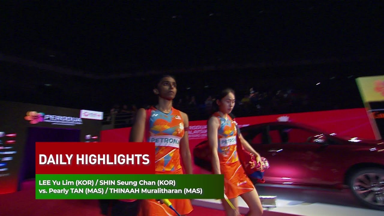 PMM24 | Lee Yu Lim / Shin Seung Chan (KOR) vs. Pearly Tan / Thinaah ...