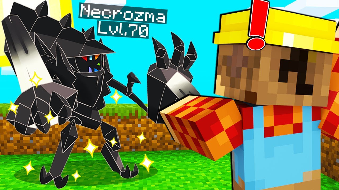 HO CATTURATO NECROZMA LEGGENDARIO NELLA PIXELMON SU MINECRAFT ITA ...