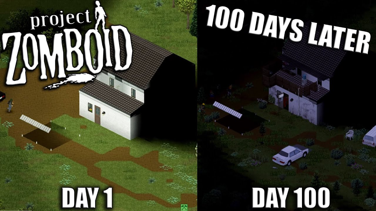 Going Home After 100 Days | Project Zomboid #11 - YouTube