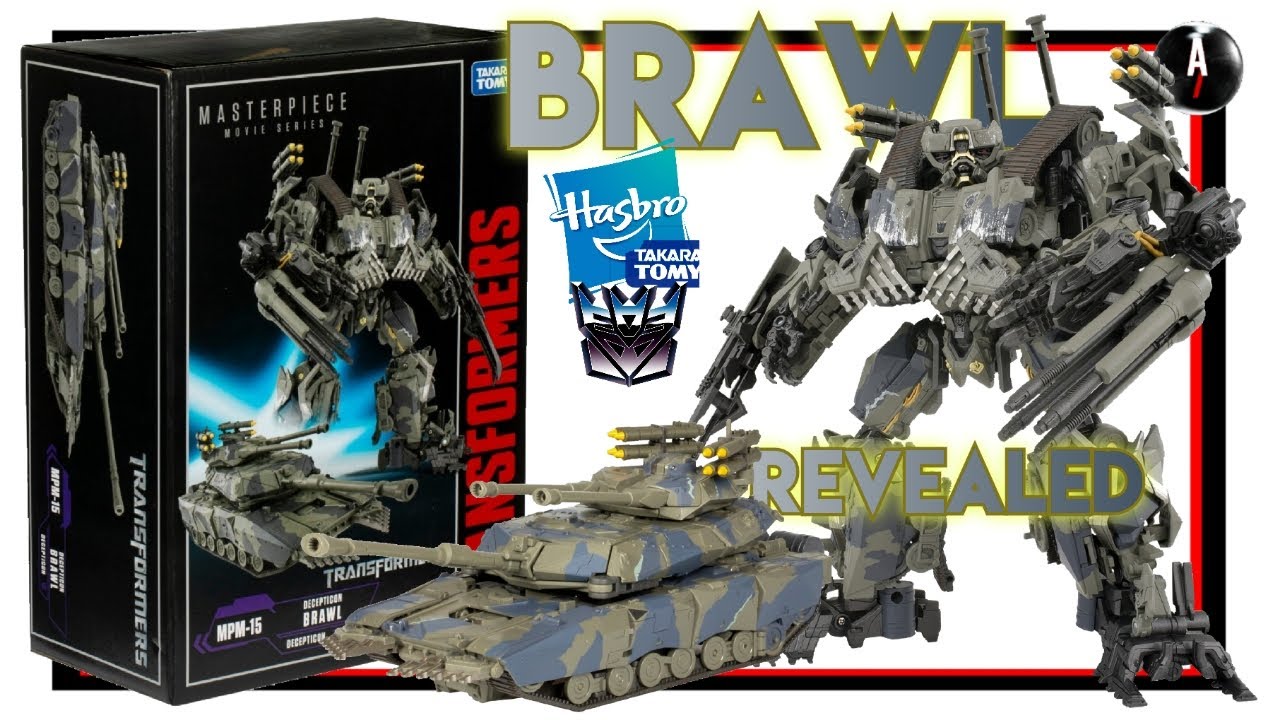 Takara Tomy Hasbro Transformers Movie Masterpiece MPM-15 BRAWL Action ...