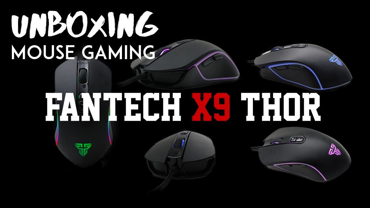 Unboxing Fantech X9 Thor | Testing in Linux Kubuntu 18.04 LTS - YouTube