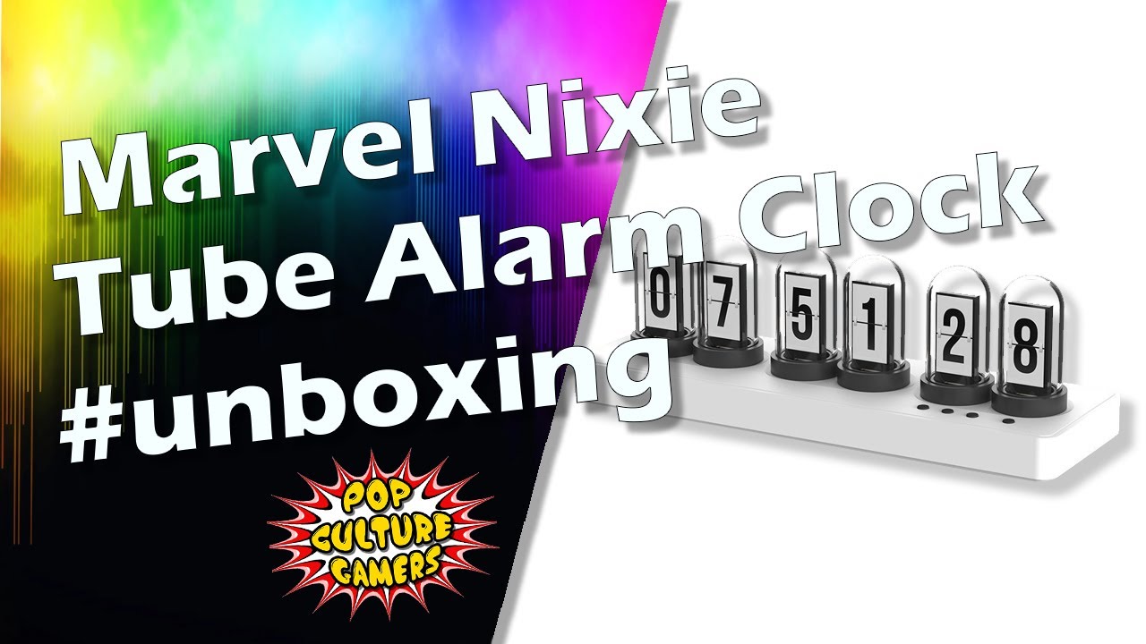 Marvel Control IPS Nixie Tube RGB Clock - Retro Timepiece | Chrono Gear ...