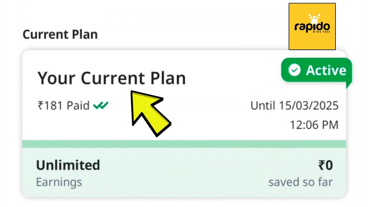 how to purchase subscription in rapido captain app | rapido bike taxi ...