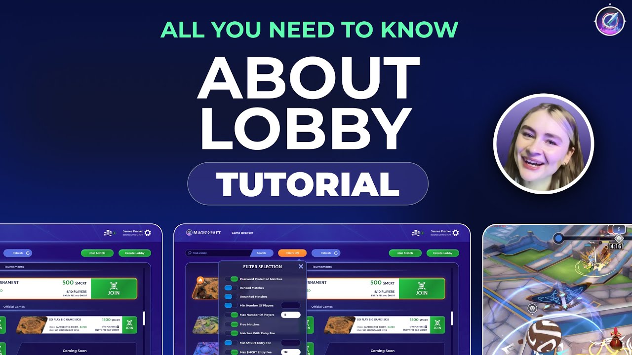 Full tutorial on lobby (with timestamps) - YouTube