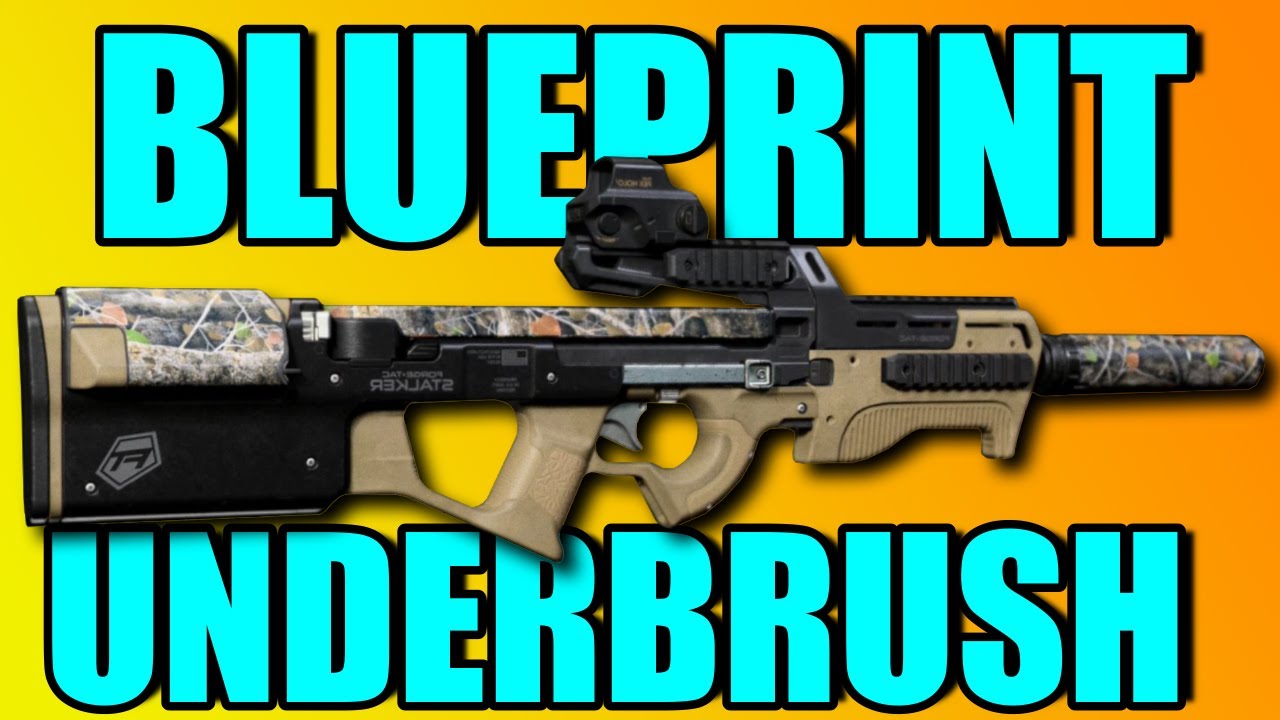 UNDERBRUSH Legendary P90 Blueprint!!! MW Season 4 Weapon Blueprint ...