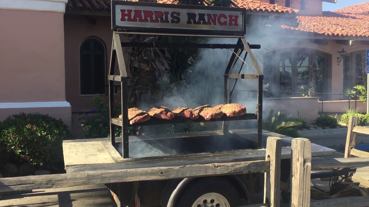 Harris Ranch Prime rib cooking at 830am later. - YouTube