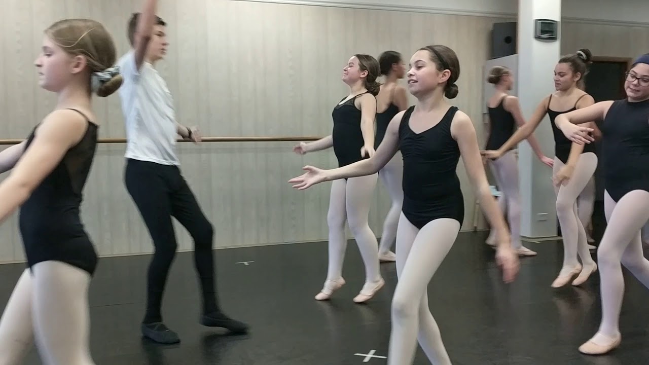 Emily Ballet Practice 1/22/18 - YouTube