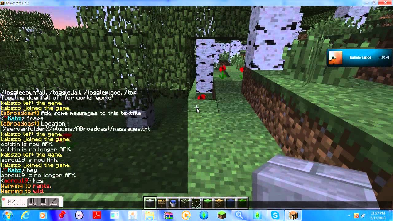 my sever coldcraft - YouTube