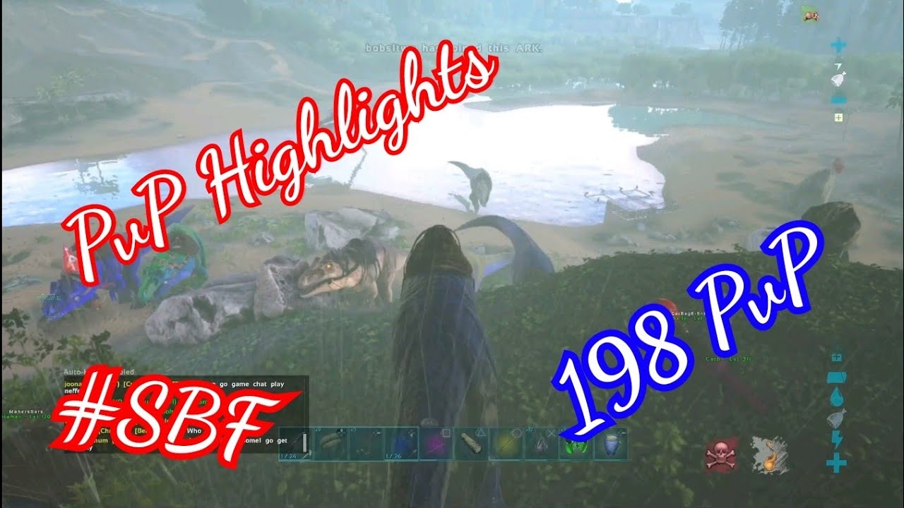 198 PvP & PvP Highlights|Ark Official PS4 PvP - YouTube