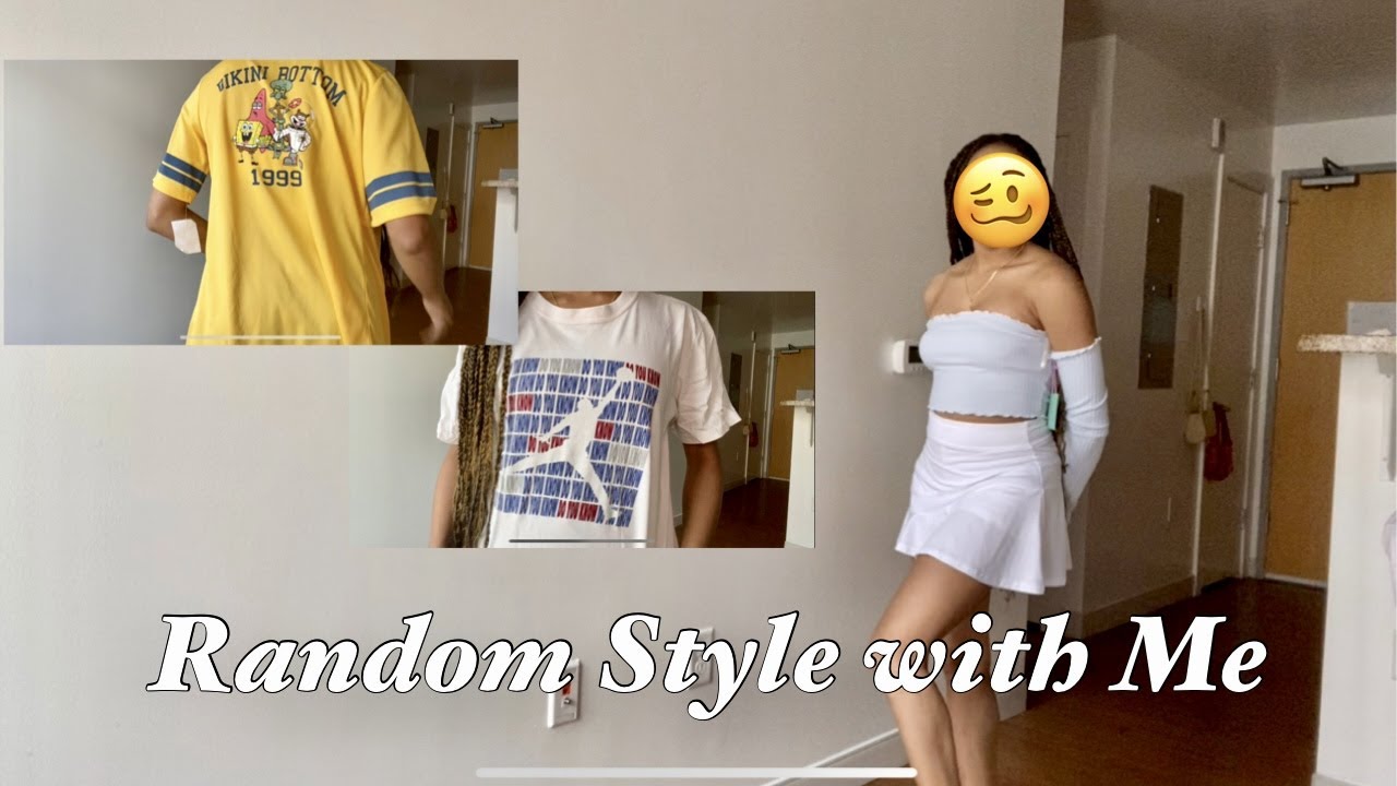 Random Style with me 2021 | Wearing whatever I want! | Lookbook - YouTube