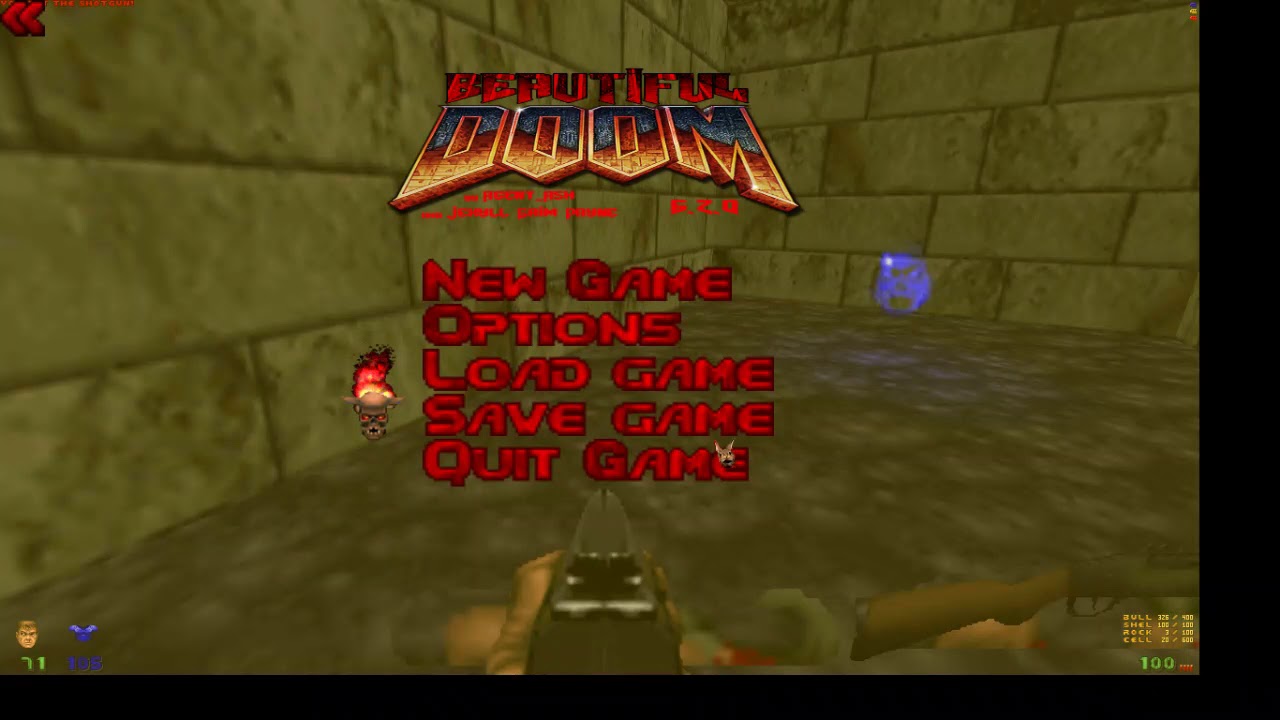 Прохождение Final Doom: TNT Evilution Mod: Beautiful Doom MAP01-04 ...