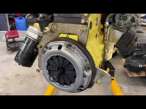 Suzuki Samurai VW AAZ 1.9 Turbo Diesel swap part 2: Engine prep - YouTube