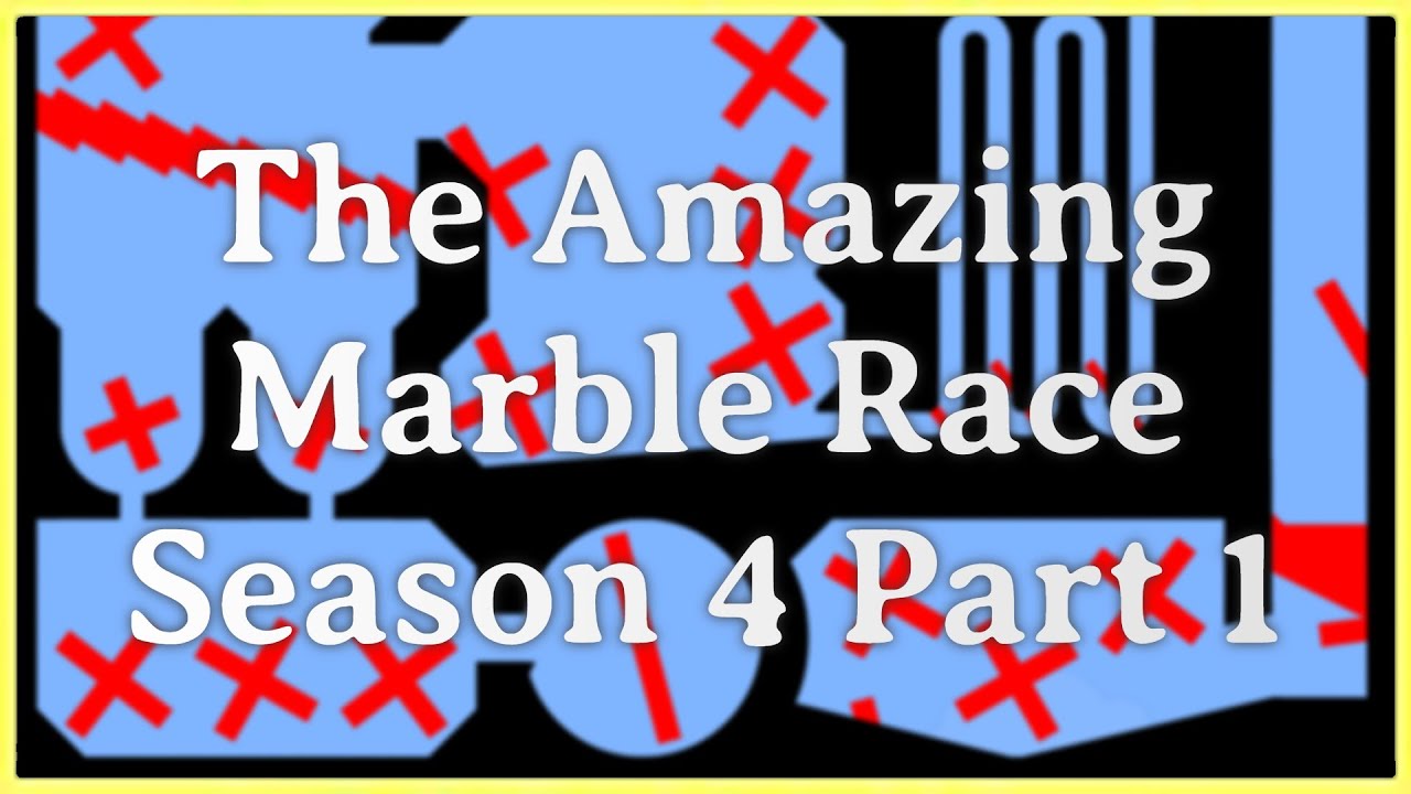The Amazing Marble Race Season 4 Part 1 - YouTube