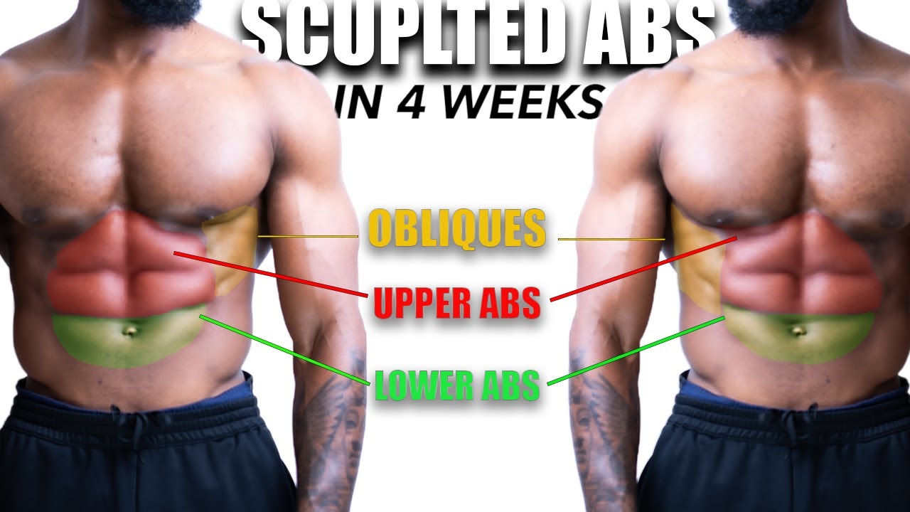 SCULPTED Abs IN 4 WEEKS | 4 WEEK ABS CHALLENGE | GE FITNESS - YouTube