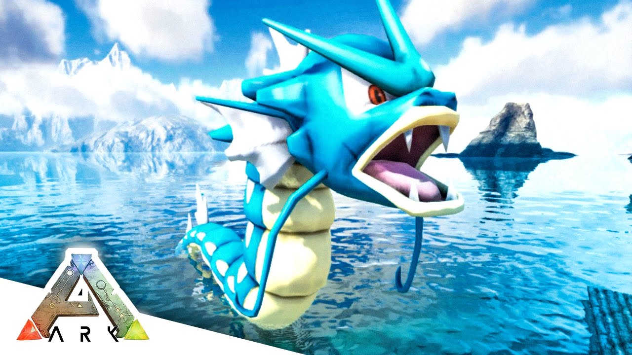 TAMING GYARADOS?! - ARK SURVIVAL EVOLVED POKEMON MOD #13 - YouTube