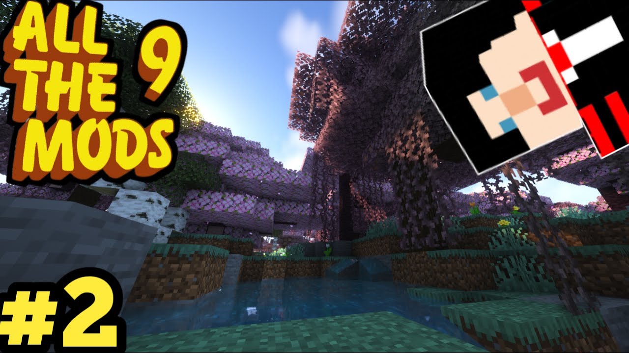 Getting Overpowered! Minecraft- All The Mods 9, Stream 2 - YouTube