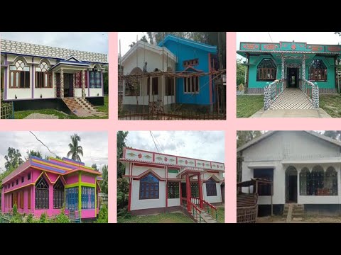 Simple 20 Assam Type House Front Design #ainulcarpenter - YouTube
