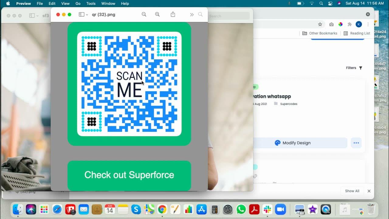 How to Make a QR Code With Images - YouTube