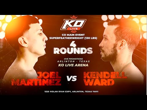 JOEL MARTÍNEZ VS KENDELL WARD - YouTube