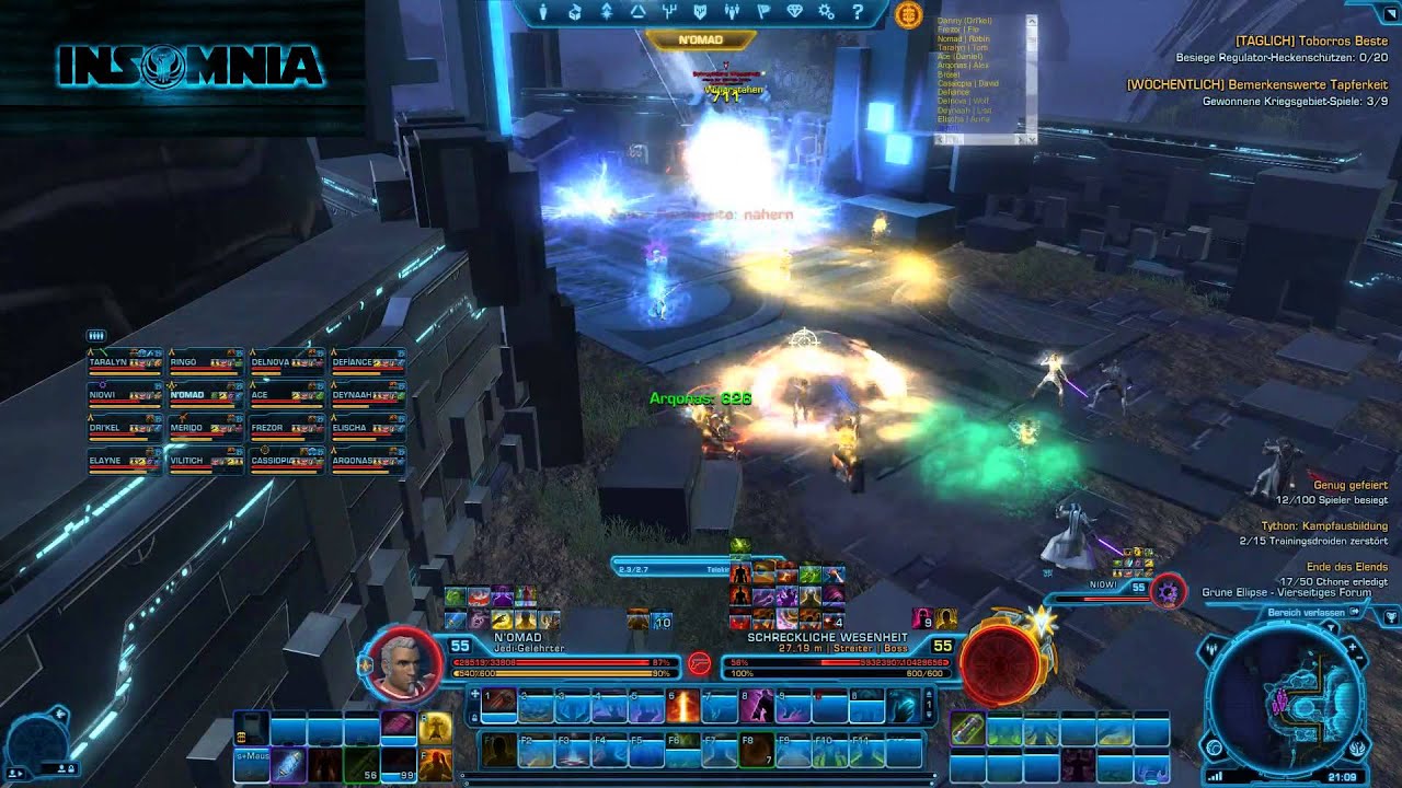 SWTOR Asation Bonusboss "Schreckliche Wesenheit" Vanjervalis Chain ...