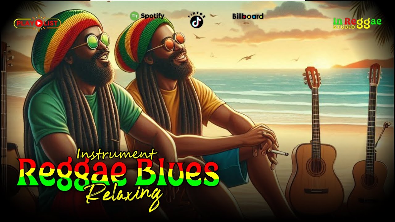 Best Reggae Music Blues 🎶 In Reggae Studio 🌴 Midnight Blues Skank ...
