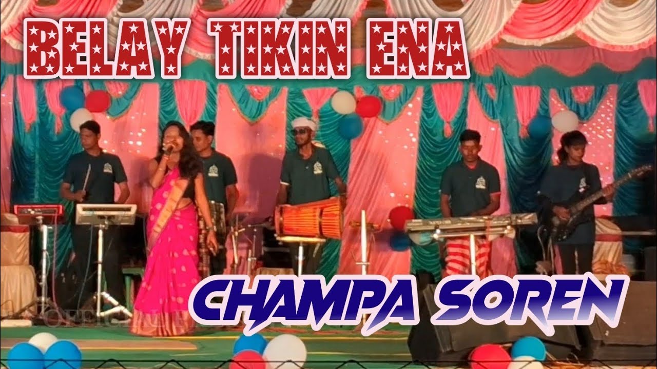 New Santali Orchestra Program Video 2025//Belay Tikin Ena//Champa Soren ...