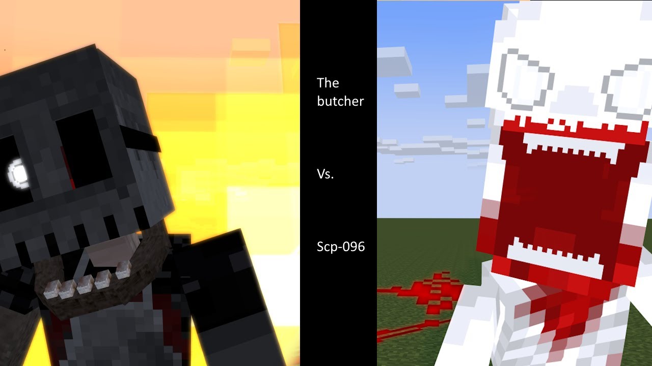 The Butcher vs SCP-096 | Minecraft Animation Battle - YouTube