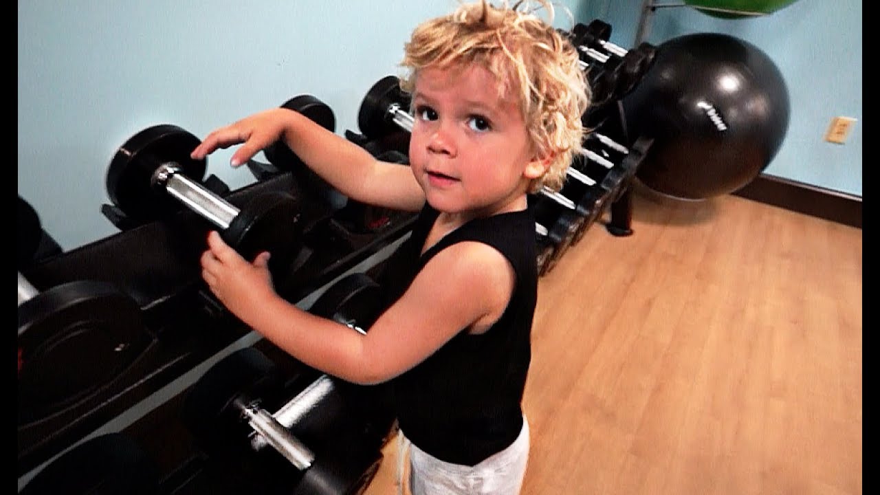 3 Year Old Tydus GETS SIX PACK ABS!! - YouTube