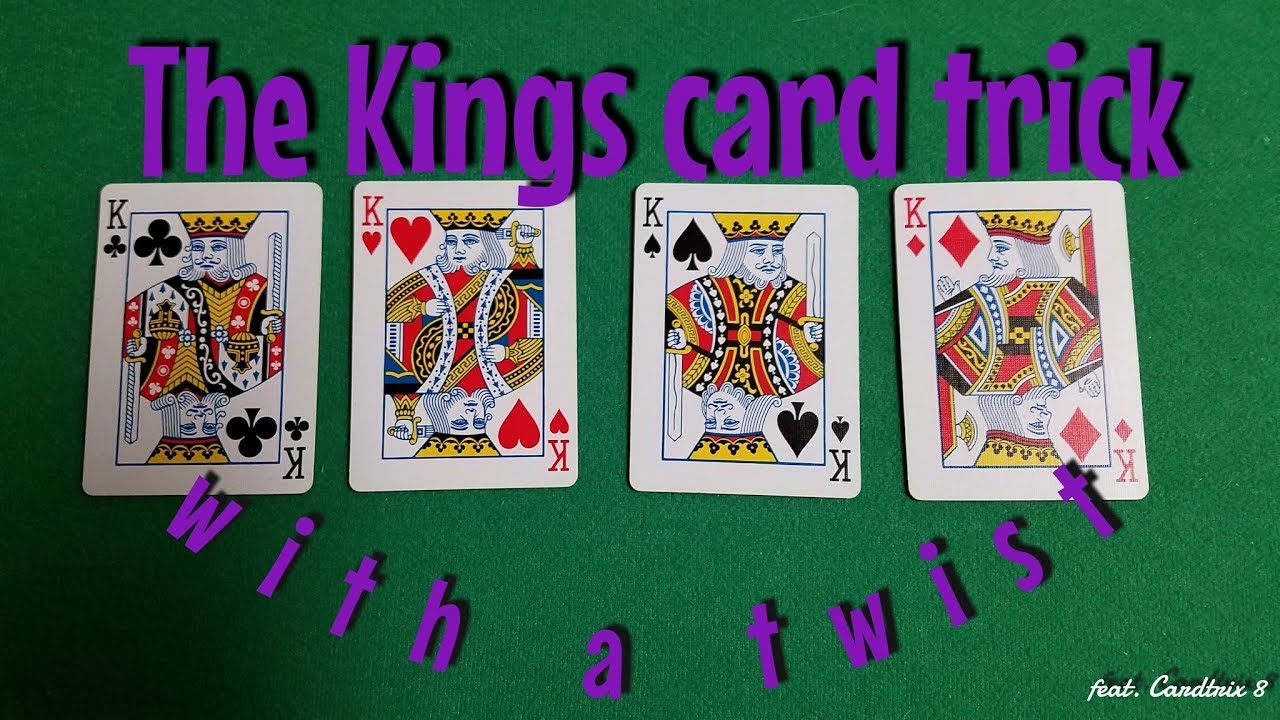 Four Kings Card Trick ft. Cardtrix 8 - YouTube