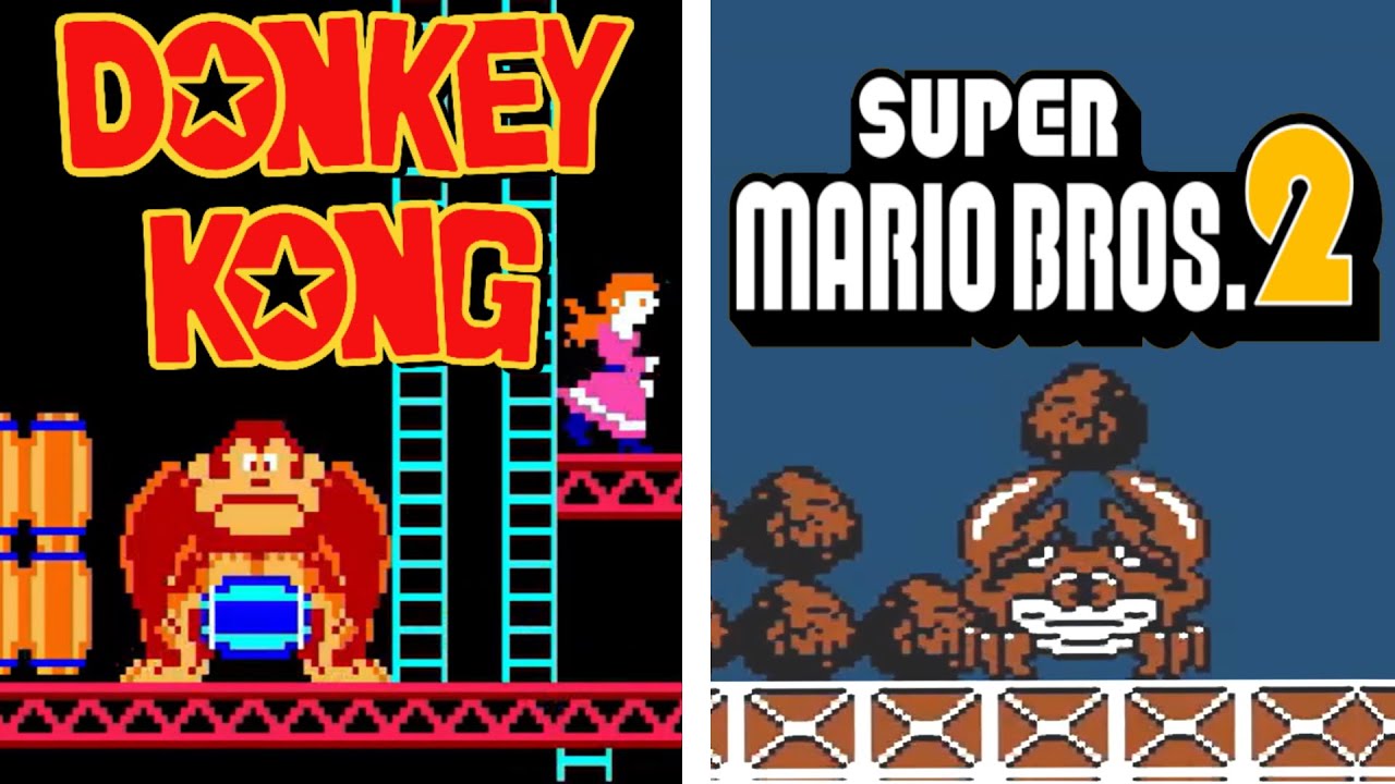 References to Other Games in Super Mario Bros. 2 - YouTube