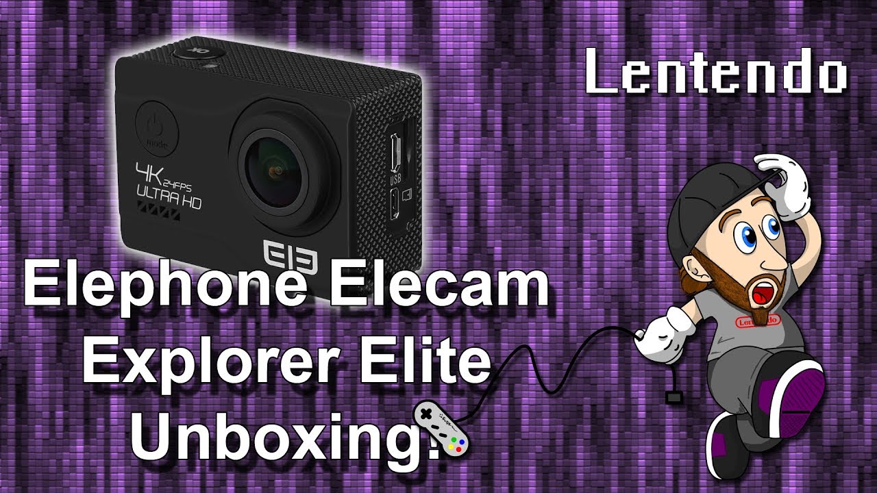 Action Camera | Elephone EleCam Explorer Elite Unboxing/Review - YouTube