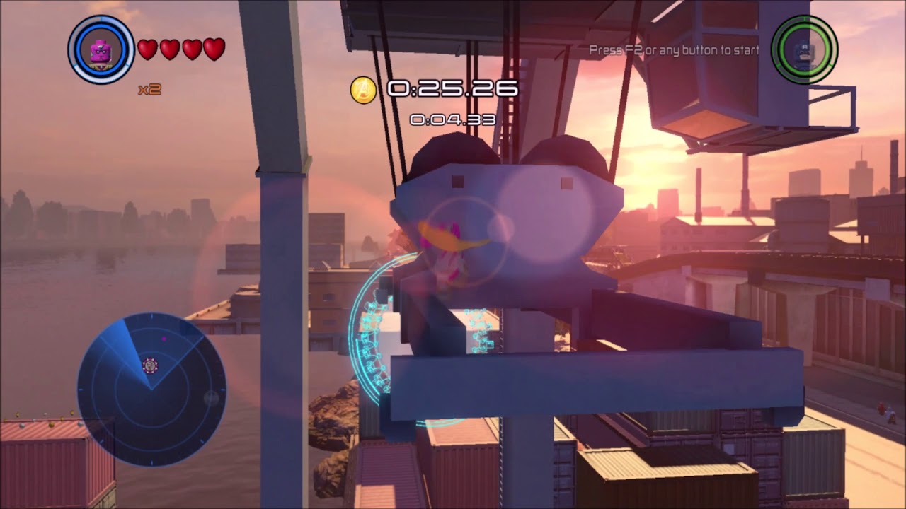 Lego Marvel Avengers. Upper West Side, Vehicle Token: "Thanos Copter ...