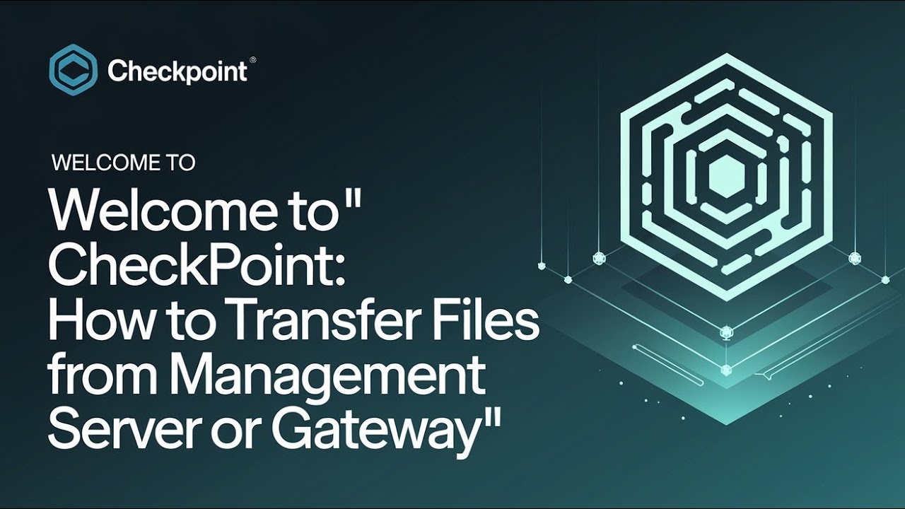 Checkpoint: How to transfer files from management server or gateway ...