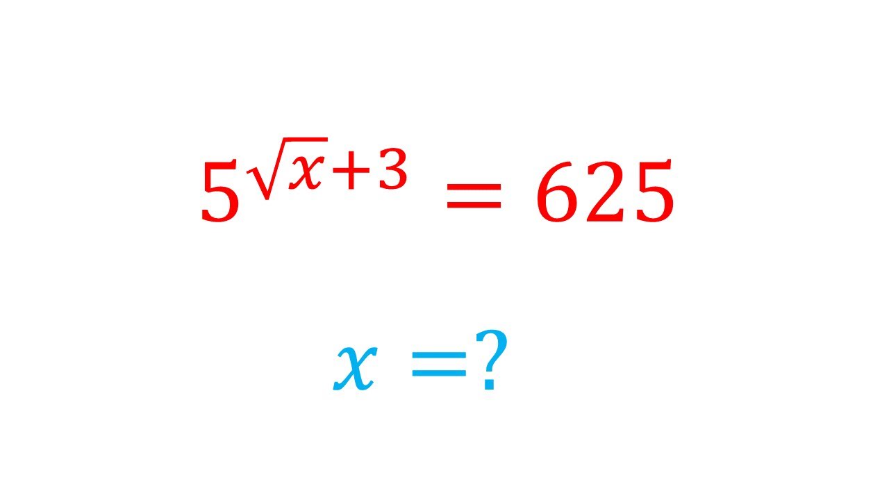 Nice Algebra Math Simplication| Find the Value of X|Math Olympiad ...
