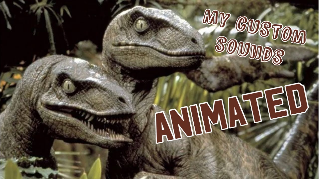I ANIMATED my custom sounds… | dinosaur stop motion | - YouTube