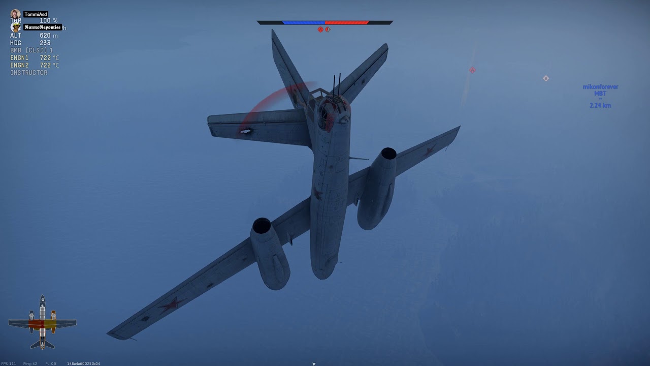 War thunder - IL 28Sh - YouTube