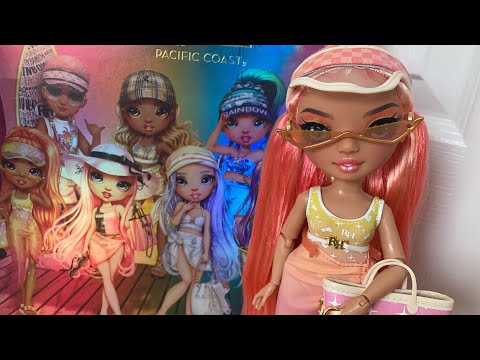 RAINBOW HIGH PACIFIC COAST SIMONE SUMMERS DOLL UNBOXING AND REVIEW ...