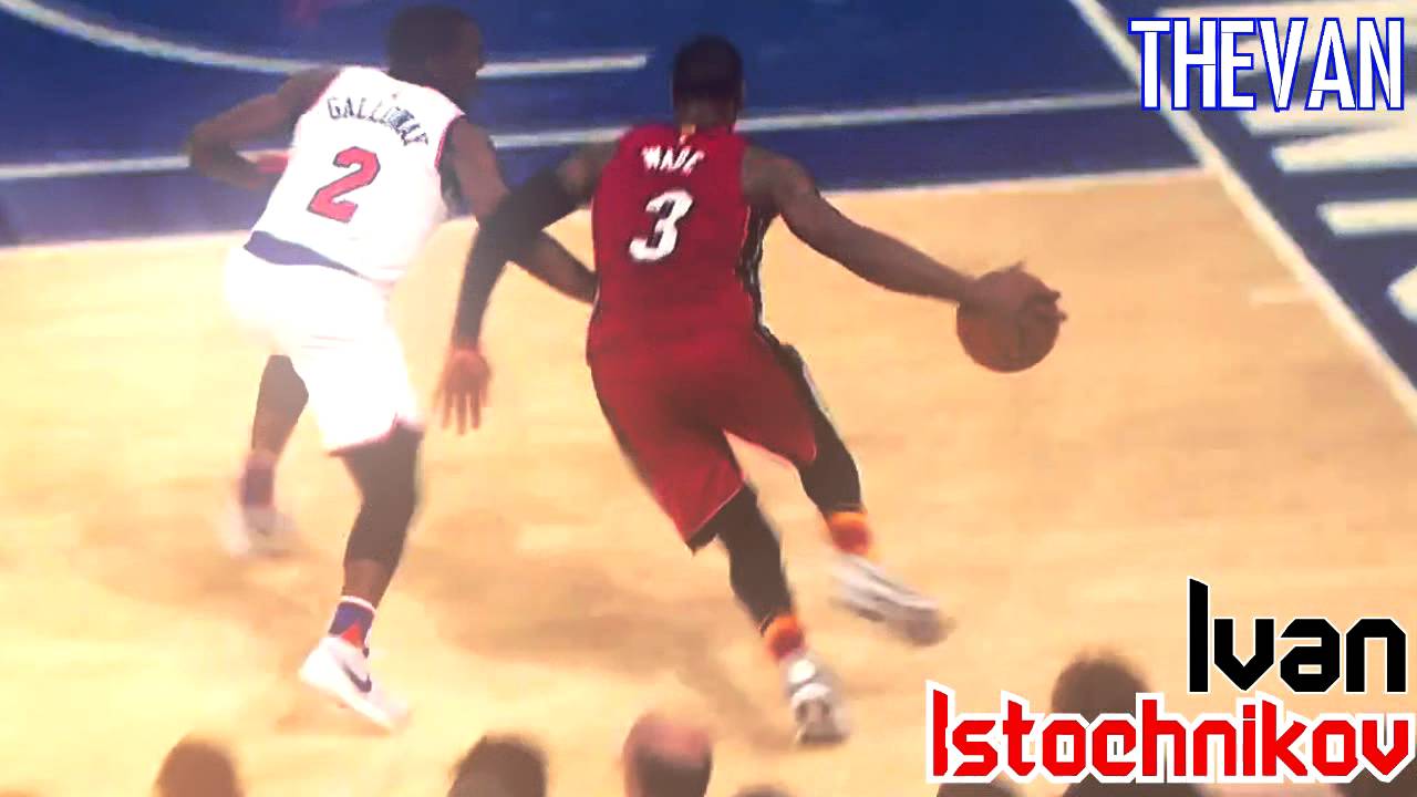 Dwyane Wade Breaks Langston Galloway's Ankles - YouTube