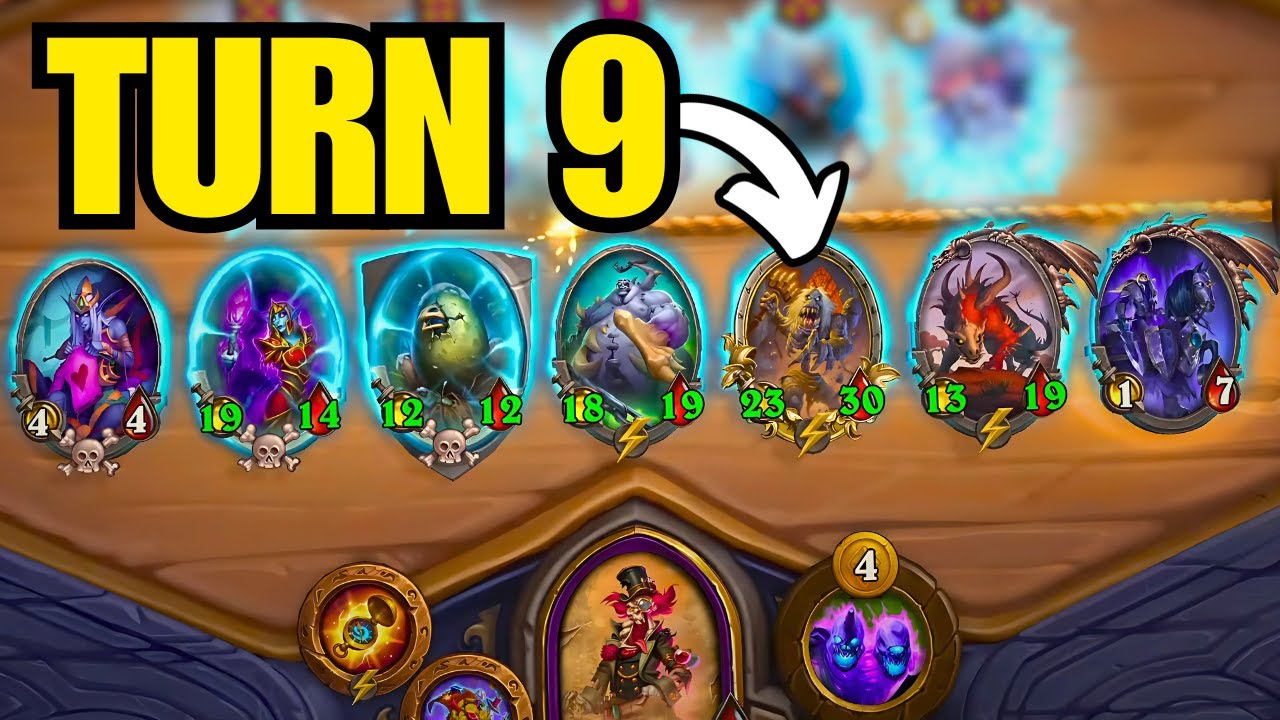 TURN 9 GOLDEN CATACOMB CRASHER?! | Season 8 | Hearthstone Battlegrounds ...