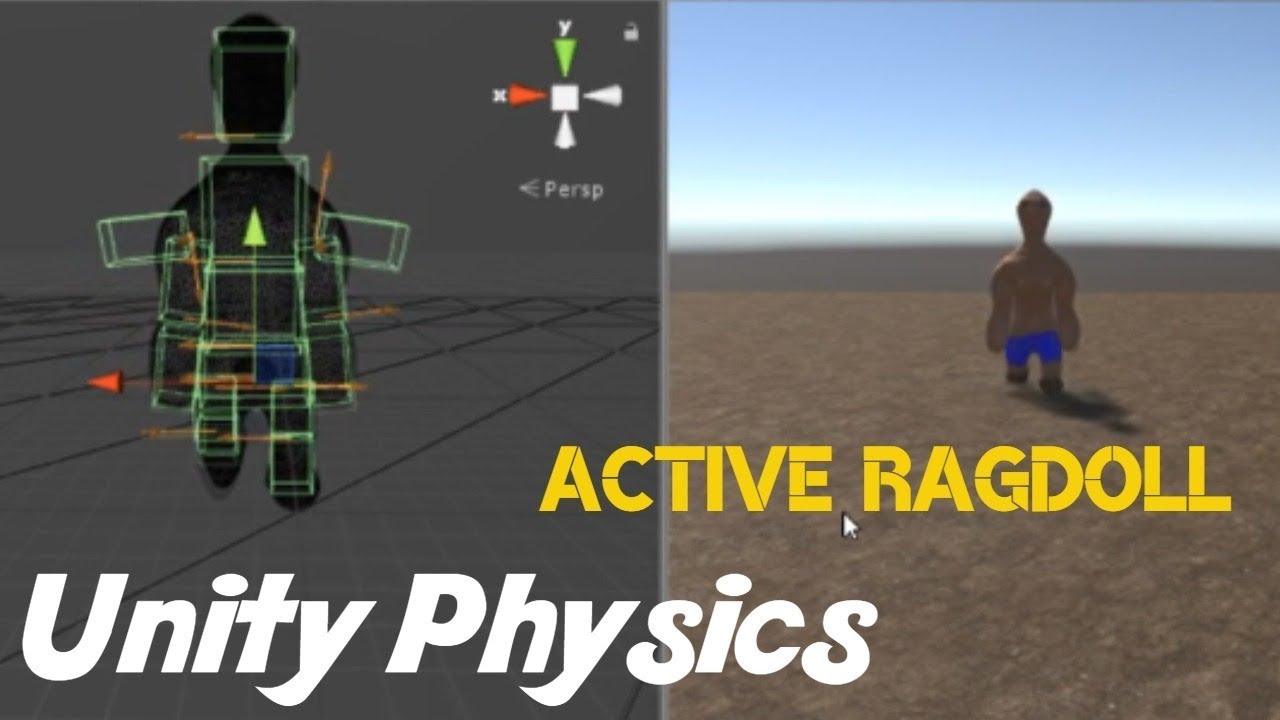 Unity 2019 Physics Ragdoll Blackpanama