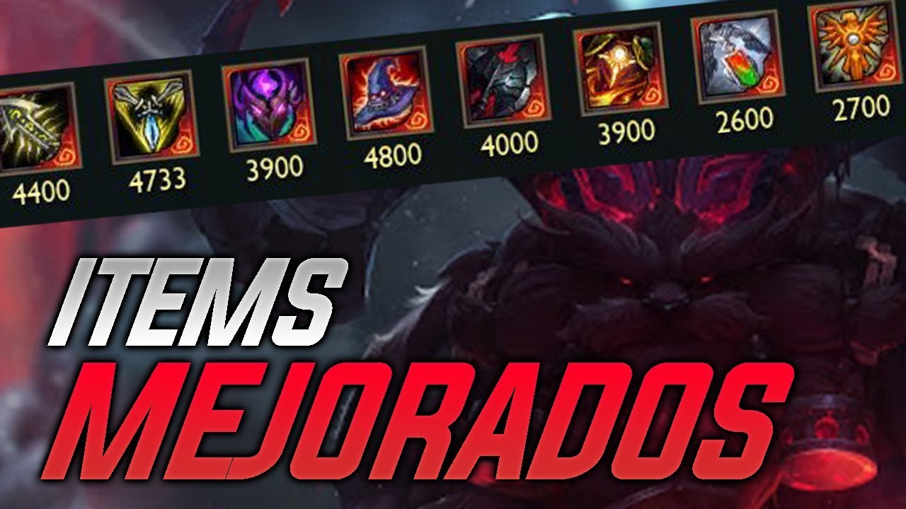 8 ITEMS MEJORADOS POR ORNN | Noticias League of Legends - YouTube