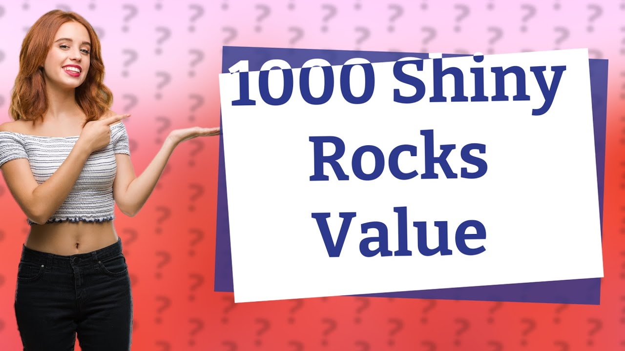 How much is 1000 shiny rocks? - YouTube