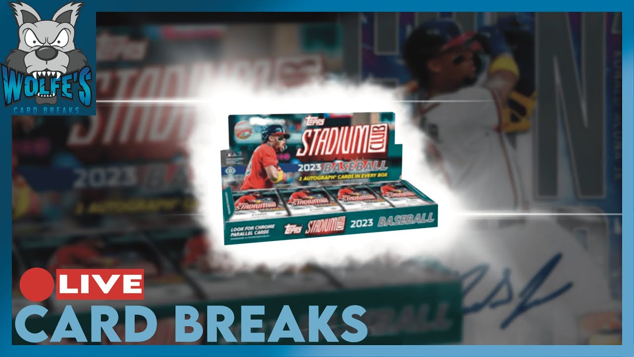Wolfe's Card Breaks Live Group Breaks - YouTube