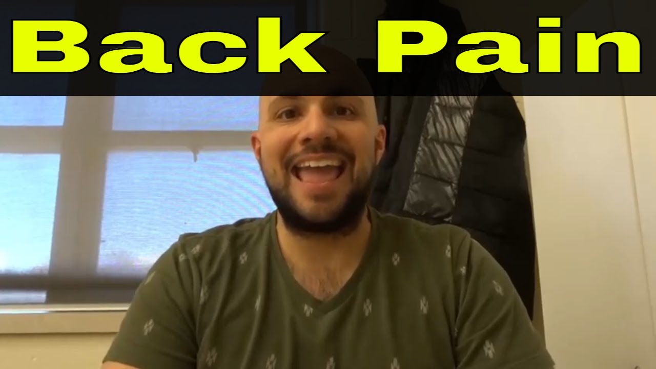 How To Weight Lift Without Back Pain-Tutorial - YouTube