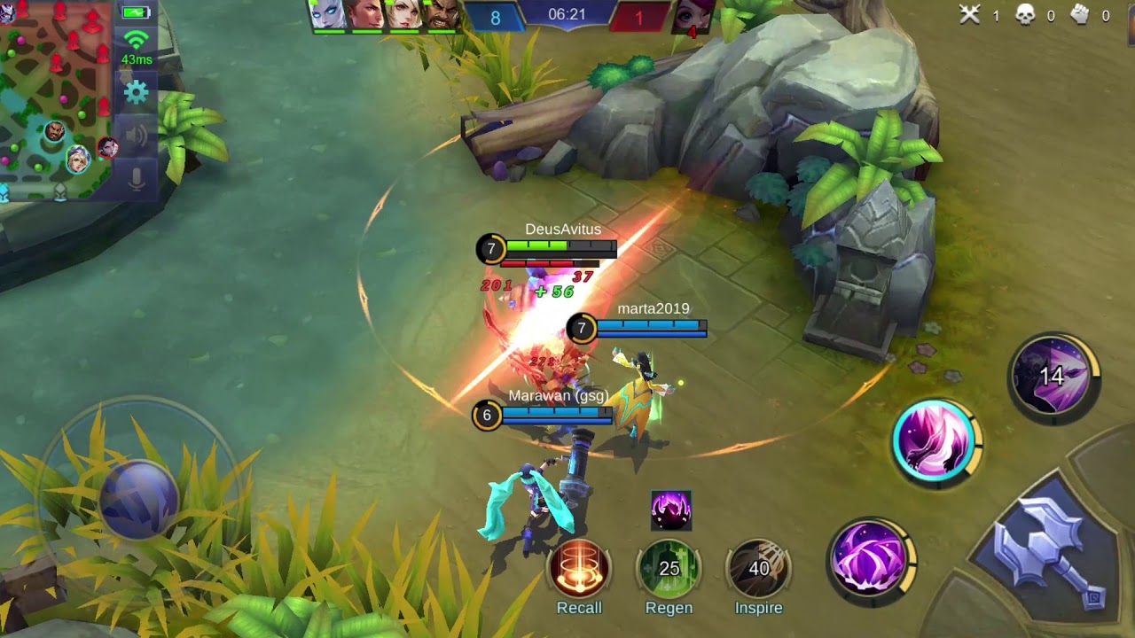 Mobile Legends: Bang Bang! New Hero |Ashura King - Martis| GAMEPLAY 1 - YouTube