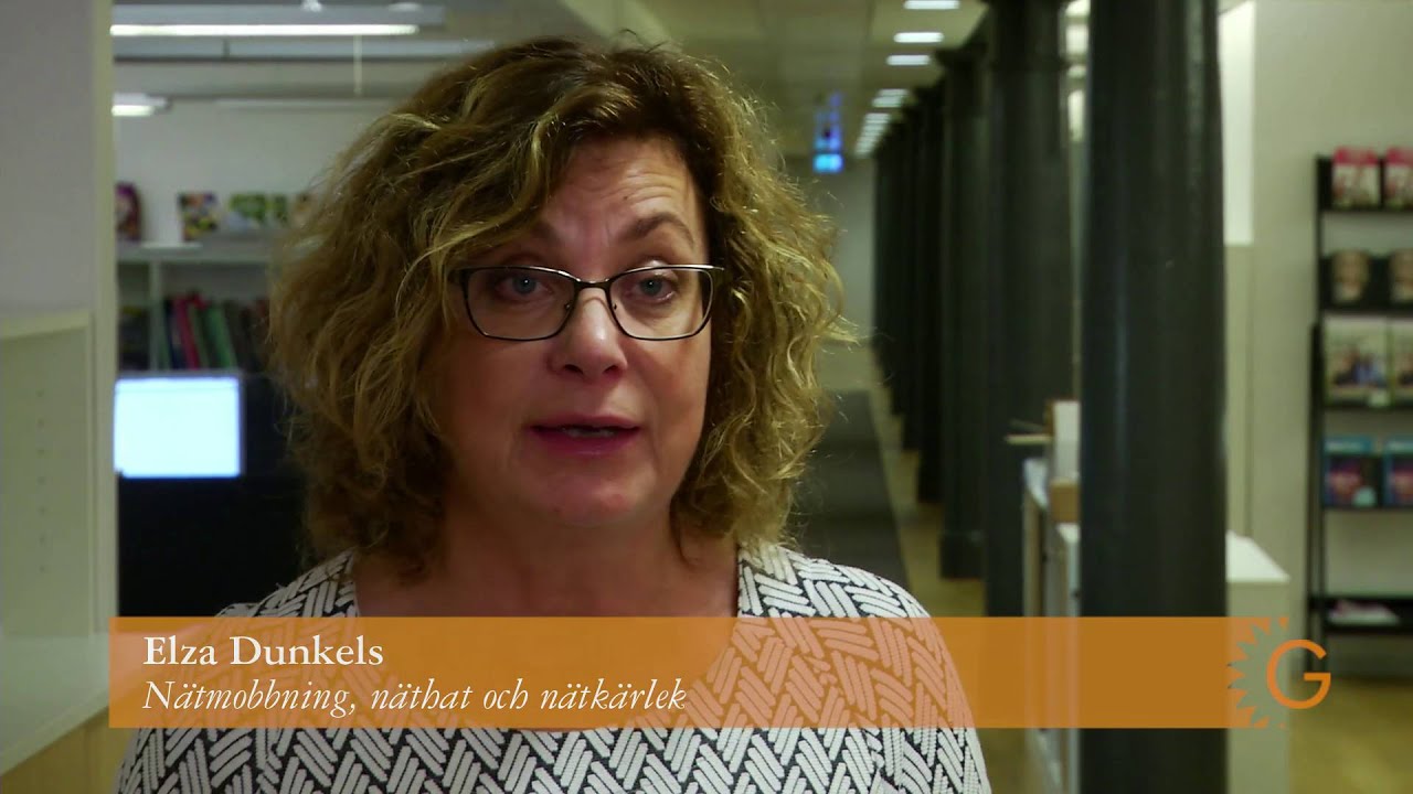 Elza Dunkels om nätmobbning, näthat och nätkärlek - YouTube