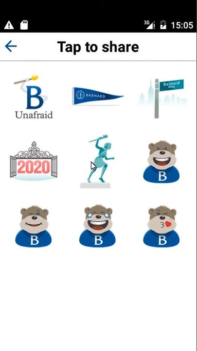 B moji Android custom emoji keyboard - YouTube