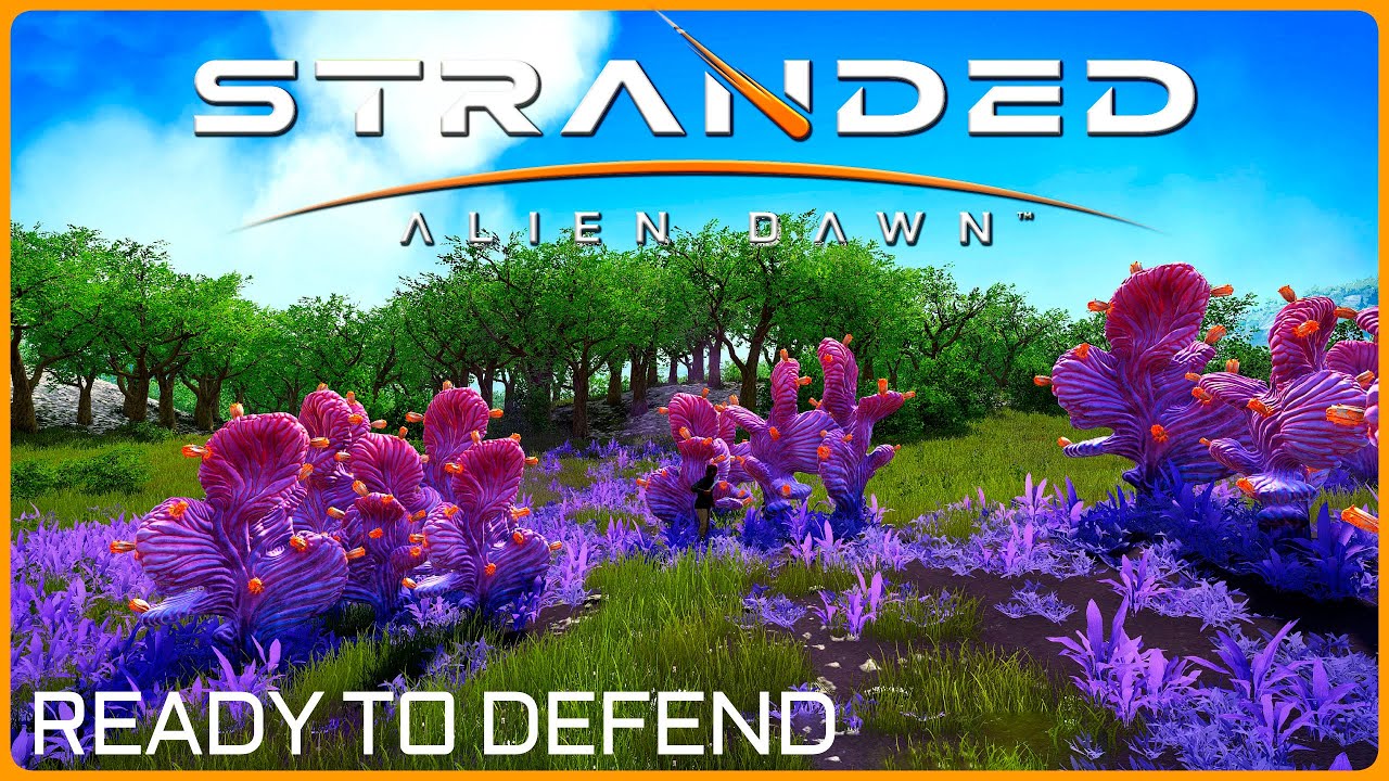 STARTING WALL CONSTRUCTION | Stranded: Alien Dawn Gameplay | S1 07 ...