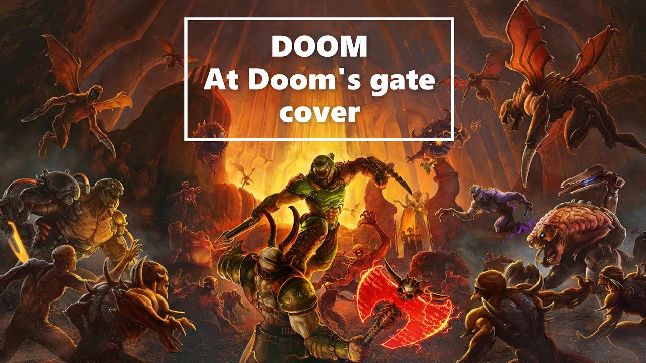 [DOOM] E1M1 (At Doom's Gate) cover - YouTube